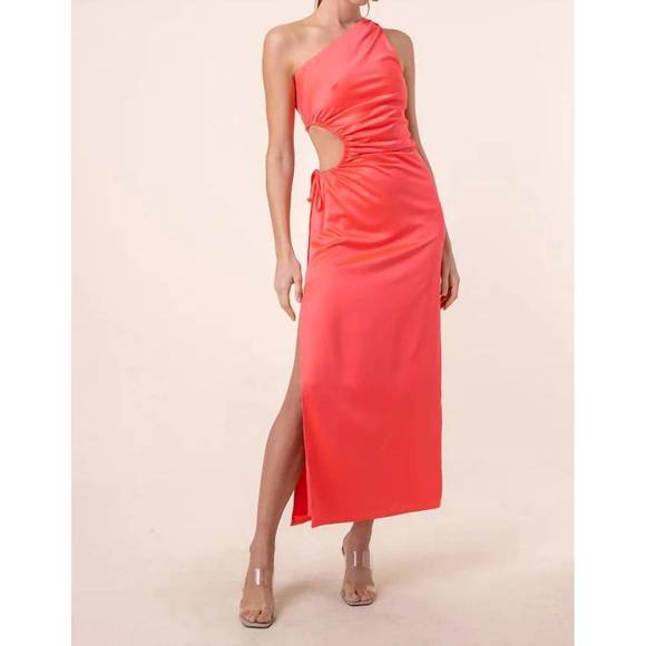 LINE AND DOT | Dresses | New Line And Dot Della Cut Out Dress In Bright ...